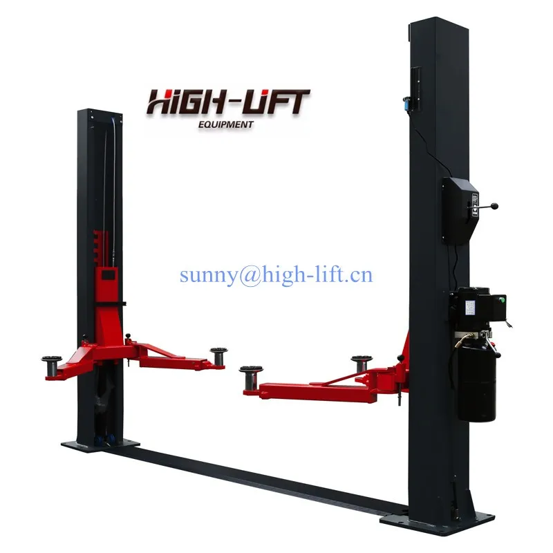 9000lb Two-Post Hydraulic Car Lift - High LIFT for Sale