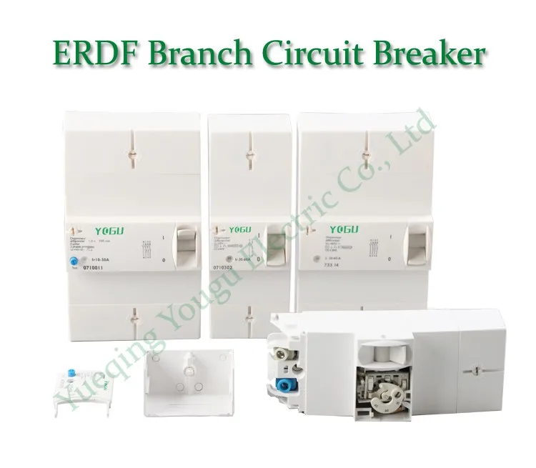 2 Pole 4 Pole RCCB ELCB 250v 440v - Adjustable Safety Breaker