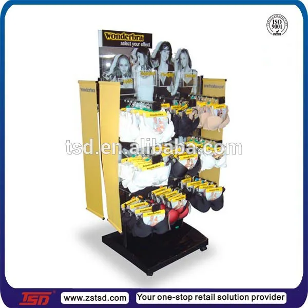 Free Standing Metal Bra Display Rack,Underwear Display Stand,Lingerie ...