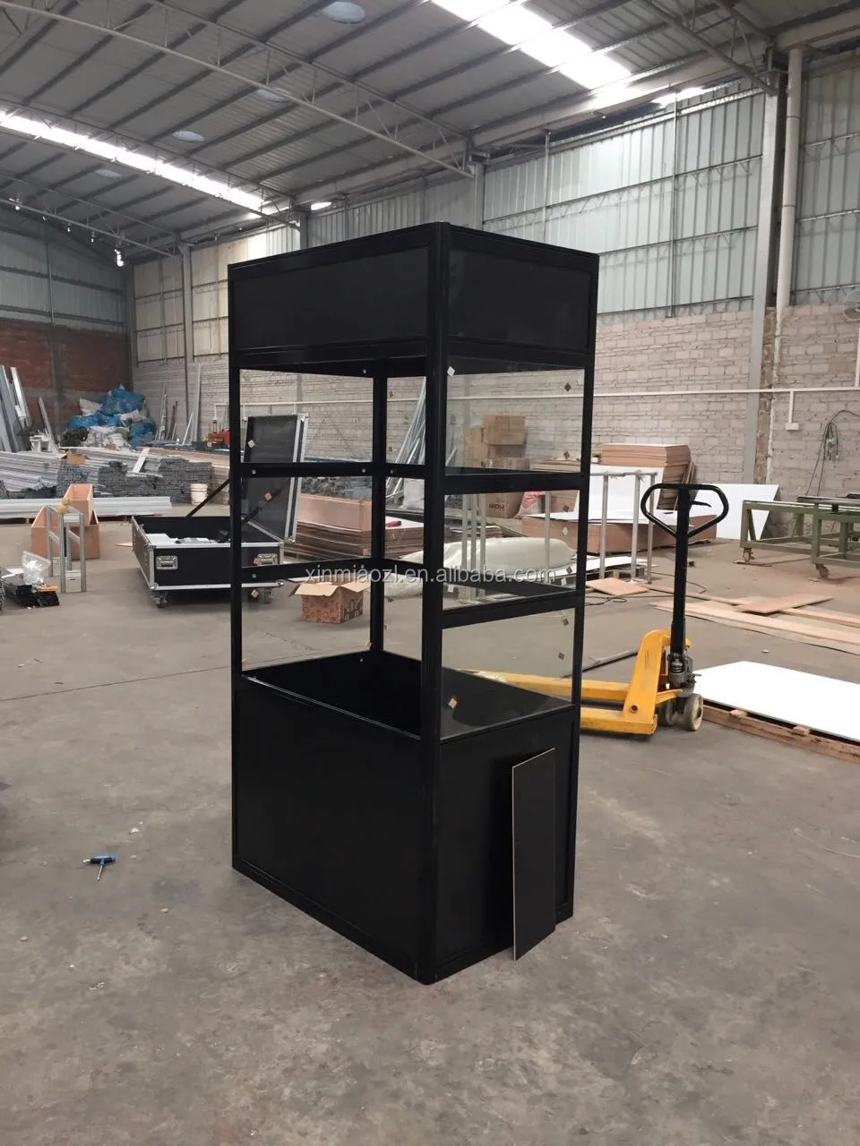 Foldable Aluminum Showcase - High Quality Exhibition Display
