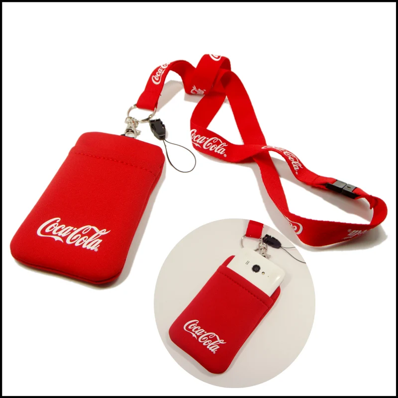 Lanyard Coca Cola - Customizable Phone Bag Holder Strap
