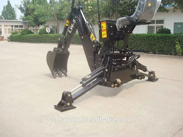 Sd Sunco Mini Pelle Rétrocaveuse Lw-5 Avec Certificat Ce Pour Tracteur ...