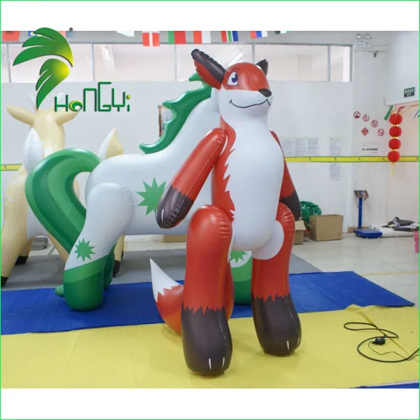 Customized Giant Inflatable PVC Cartoon Toys - Red Fox