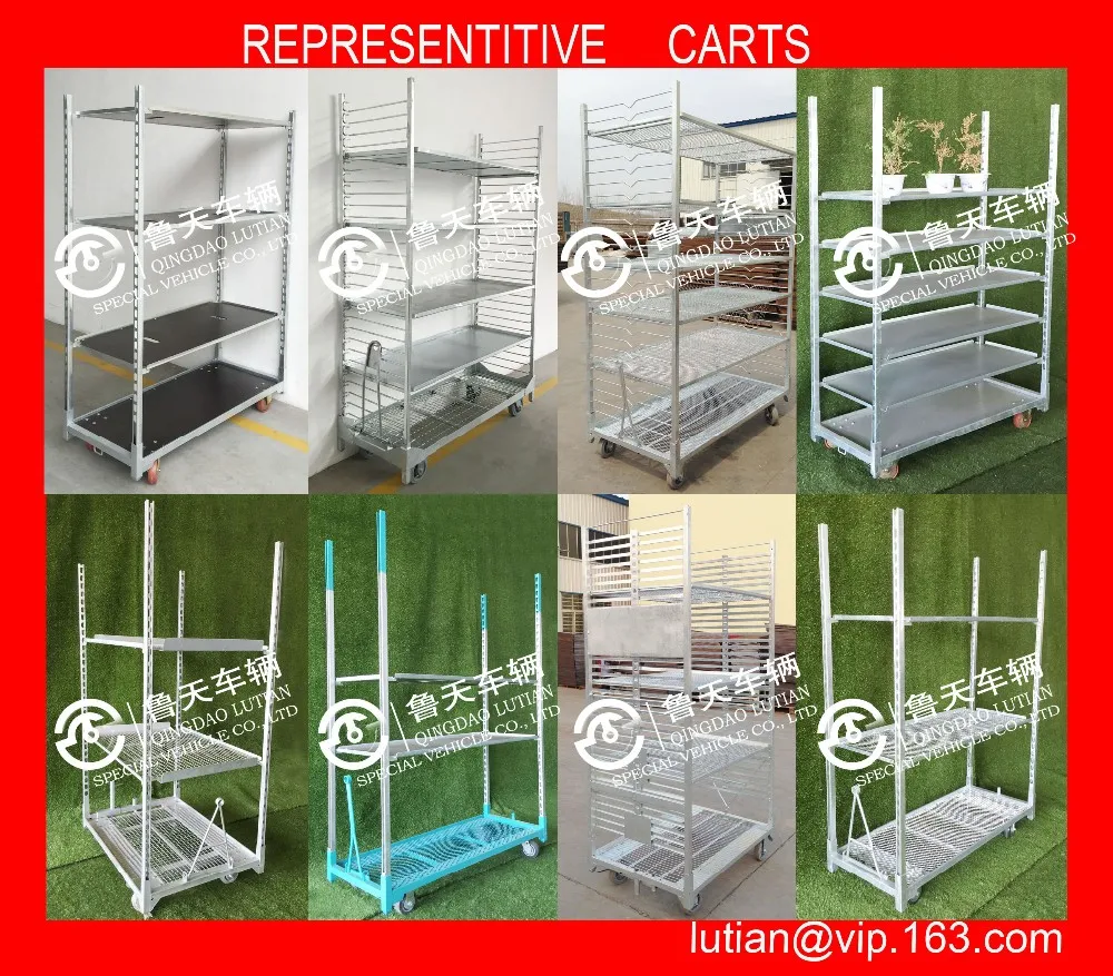 Multipurpose Steel Electric Order Picking Carts for Warehouses