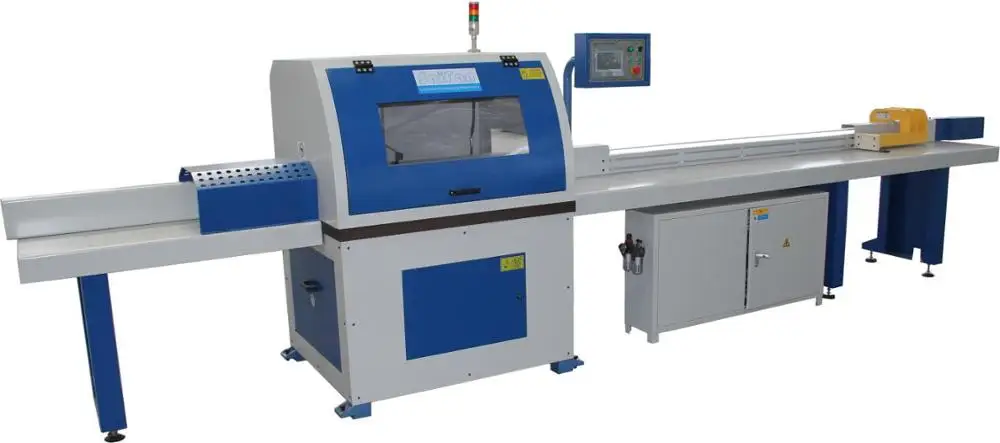 Siemens Plc Control Automatic Saw Machine For Cutting Wood Block - Buy ...