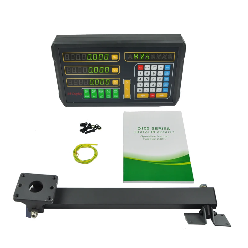 Ip67 Magnetic Scale 0-1000mm With Dro Digital Readout 3 Axis For ...