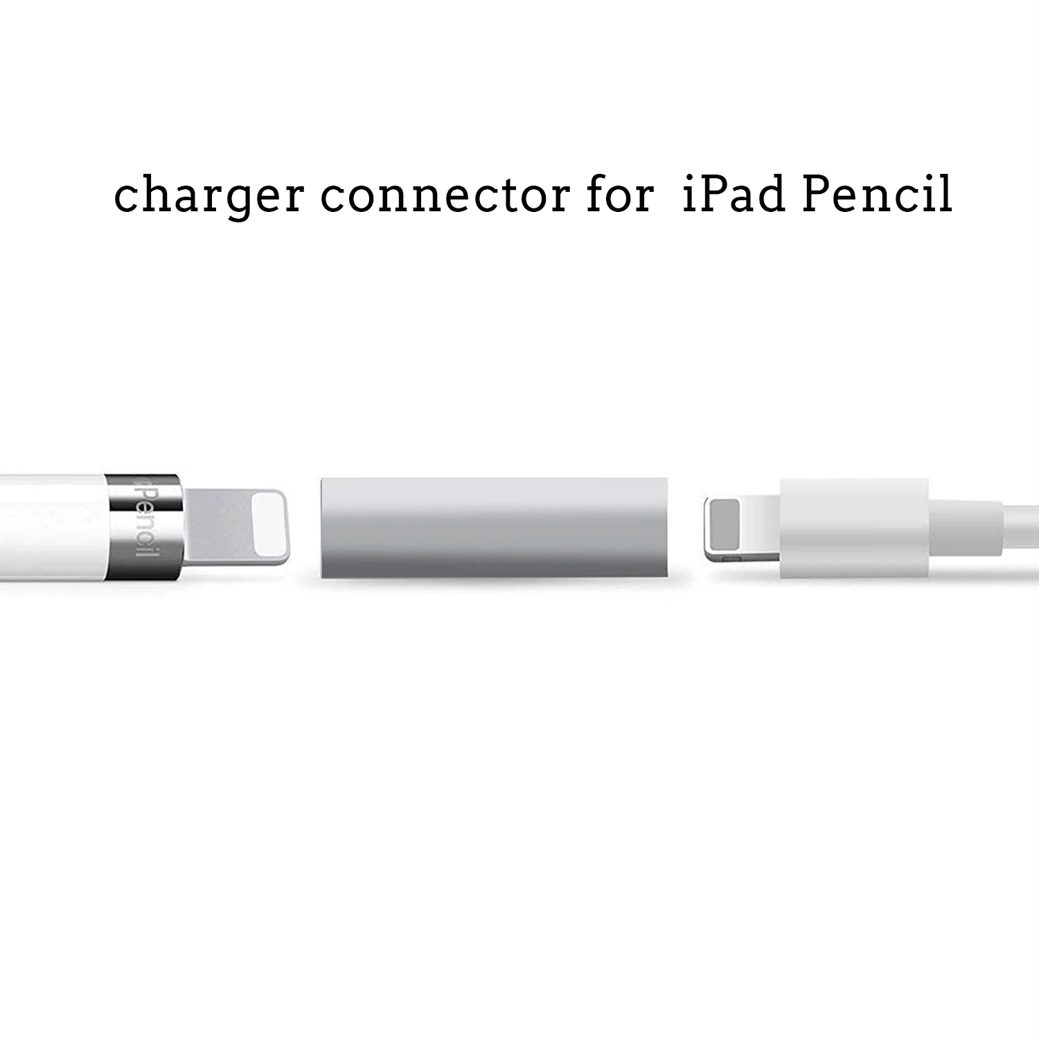 Charging Adapter Compatible With Apple Pencil Cable Connector For Ipad ...