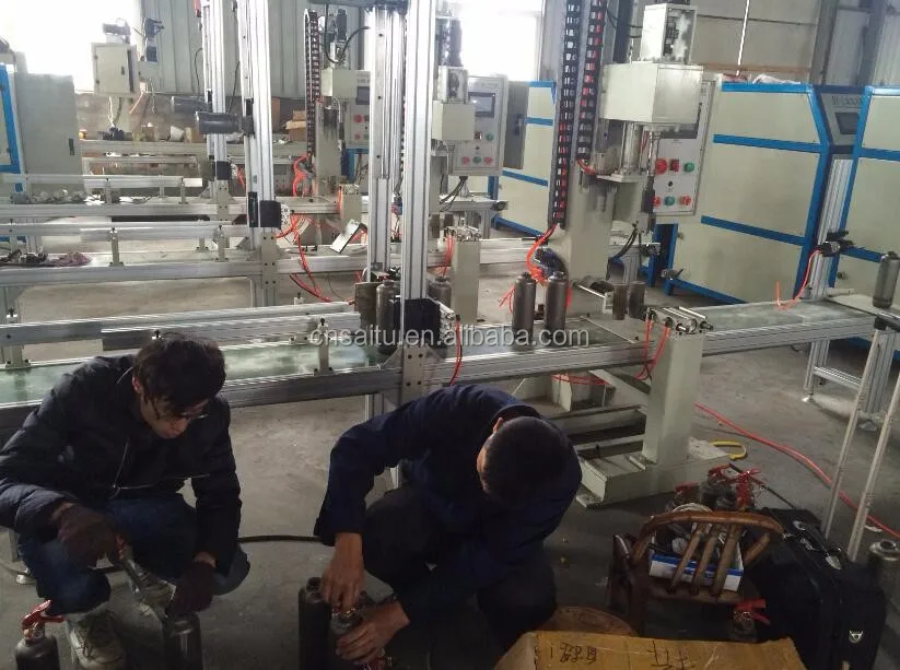 Saitu Company Fire Extinguisher Recharging Machine - Buy Valve Screwing ...