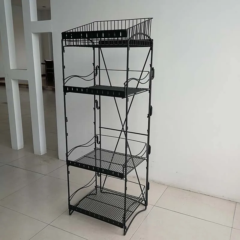 4 Layers Bread Display Racks For Advertising Used In Supermarket Or ...