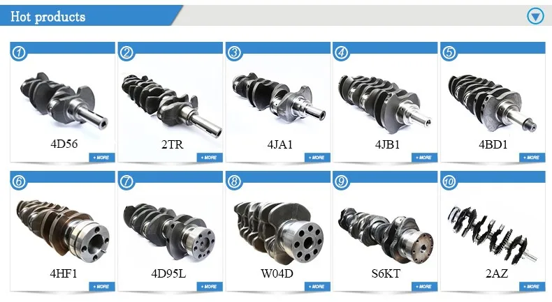 Car Spare Parts Crankshaft For Toyata 13411-38010 For Sale Crank Shaft ...