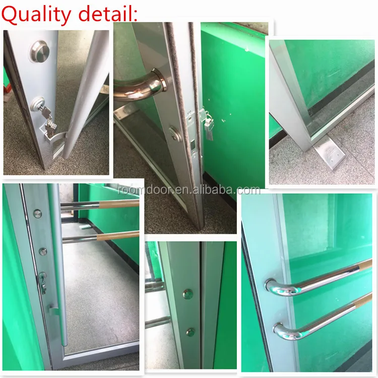 NOA Commercial Door Safety - Quick Escape Glass Aluminium