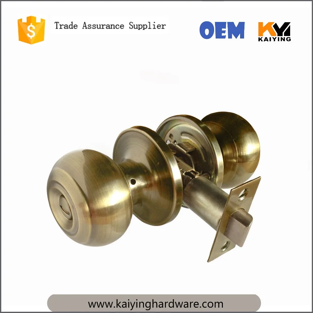 205 Knob Lock 304stainless Steel Material Door Lock,Brushed Satin ...