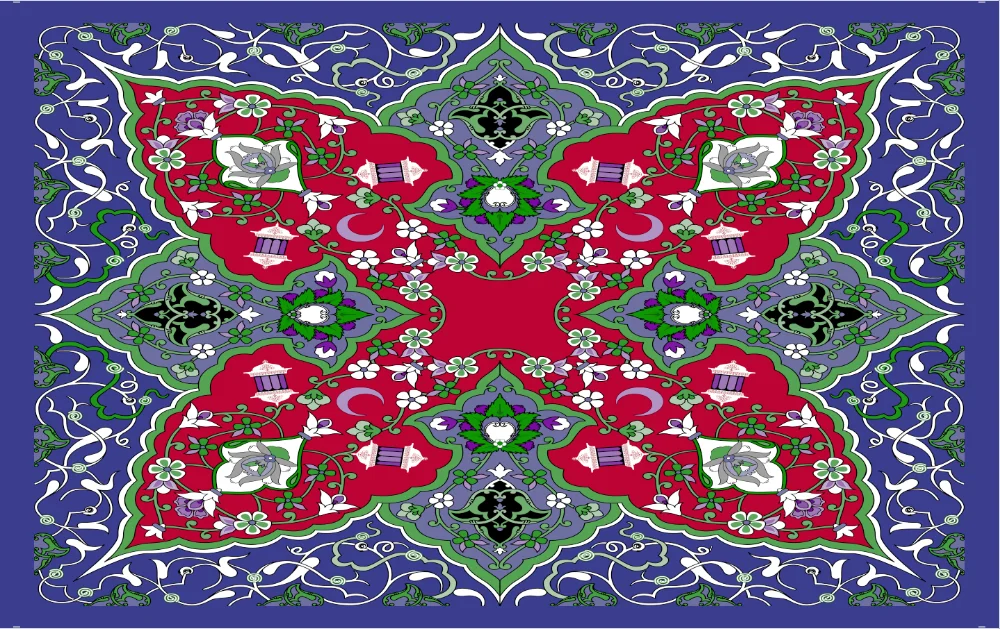 Ramadan Design Saudi Arabia Pvc Tablecloth Roll - Buy Ramadan Design ...