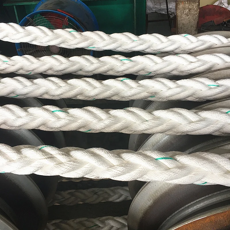 High Stretch Polypropylene 8 Strand Boat Ships Used Marine Mooring Rope ...