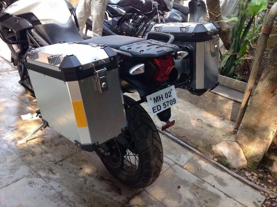 SIKKIA Motorcycle Side Boxes - Durable & Versatile Solutions