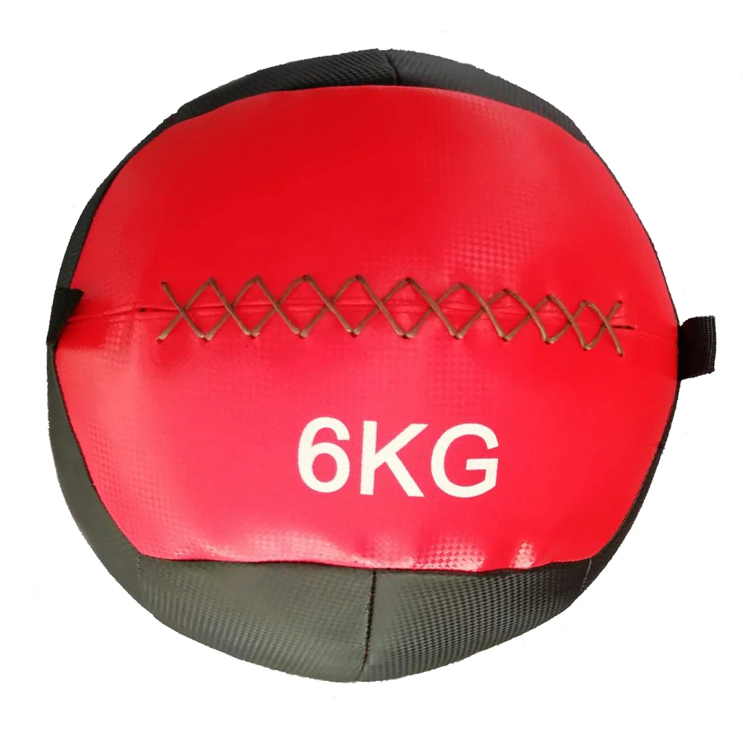 Pu Leather Gym Use Weight Power Training Soft Wall Ball Sand Filled ...