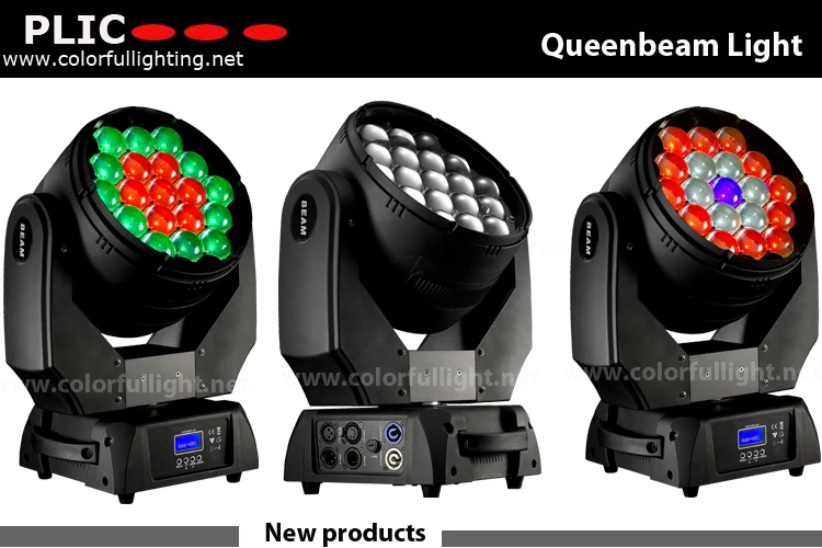 Ce Rohs Approved Queen Beam 19x15 Led Wash Moving Head - Buy Led Wash ...