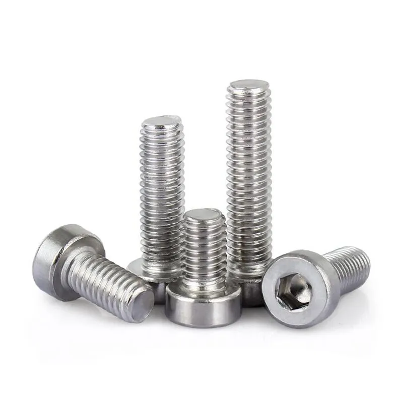 M20 M22 A2-70 A2-80 Stainless Steel Hex Socket Thin Cup Head Screw ...