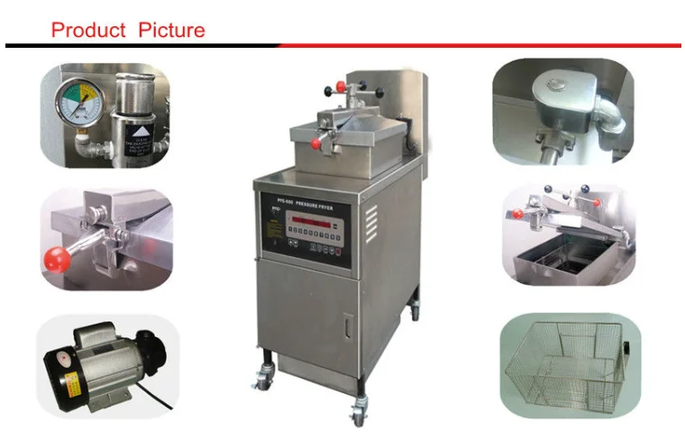 Broasting chicken machine / broaster pressure fryer Products from ...