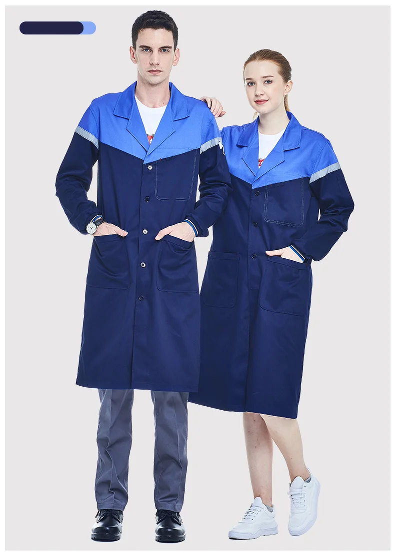 Wholesale Cleaning Working Uniform Coat Robes For Worker Labing Clothes ...
