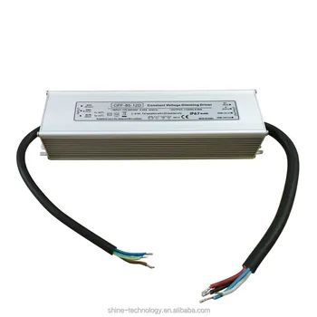 Meanwell 30w 45w 60w 80w 12v 24v Dc Constant Voltage Dimmable Led Driver 0-10v/pwm/dali Dimming ...