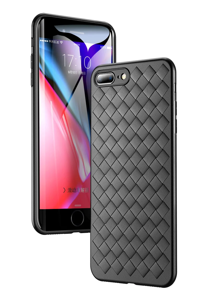 Best Selling Woven Weave Pattern Breathable Soft Tpu Mobile Phone Case ...