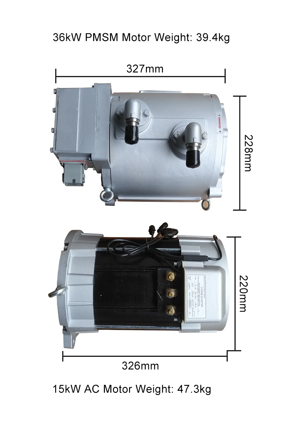 30kW PMSM Motor Driving Kit for Electric Vehicle Products from Foshan ...