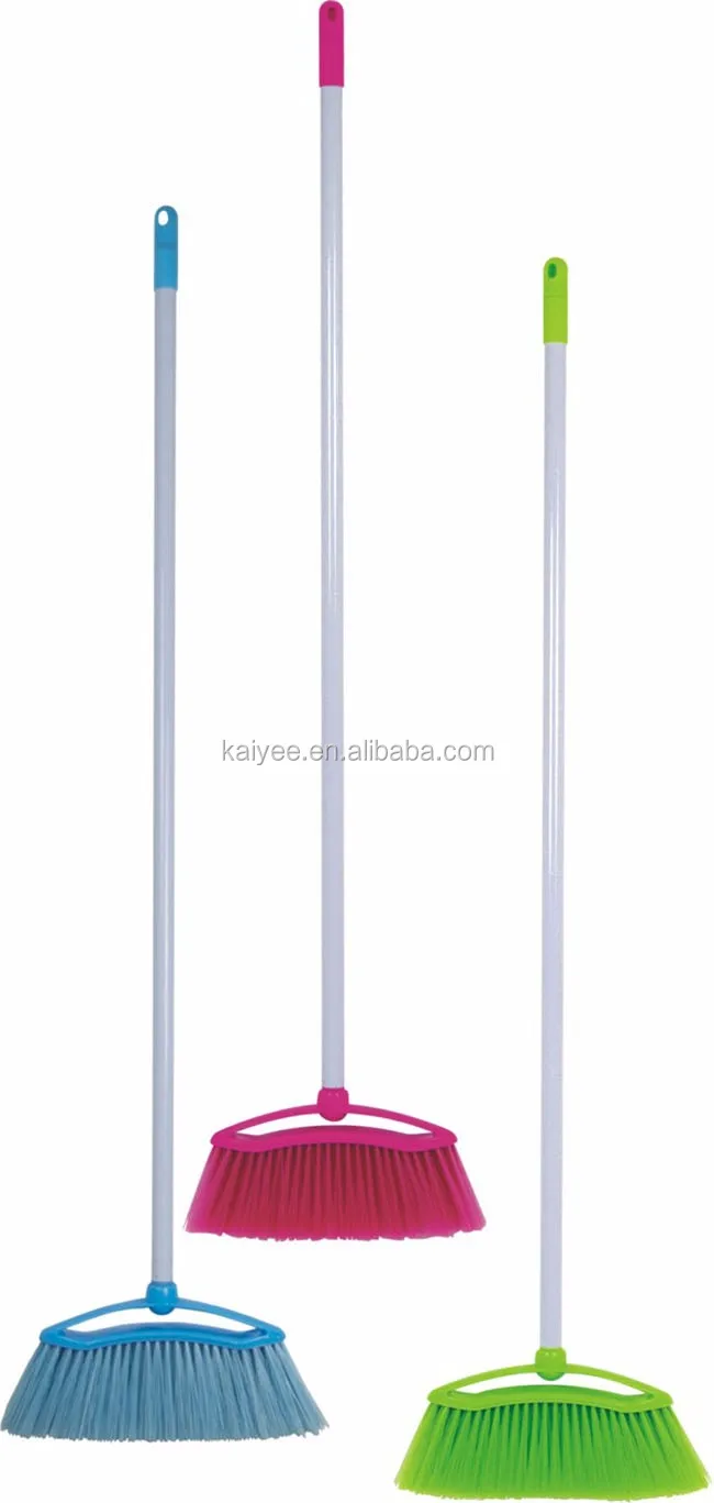 Plastic Broom With Hard Nylon Brush,Nylon Brooms,Road Sweeping Broom ...