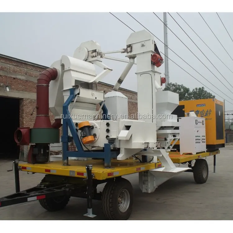 Mobile Seed Processing Line /seed Cleaning Machine /seed Processing ...