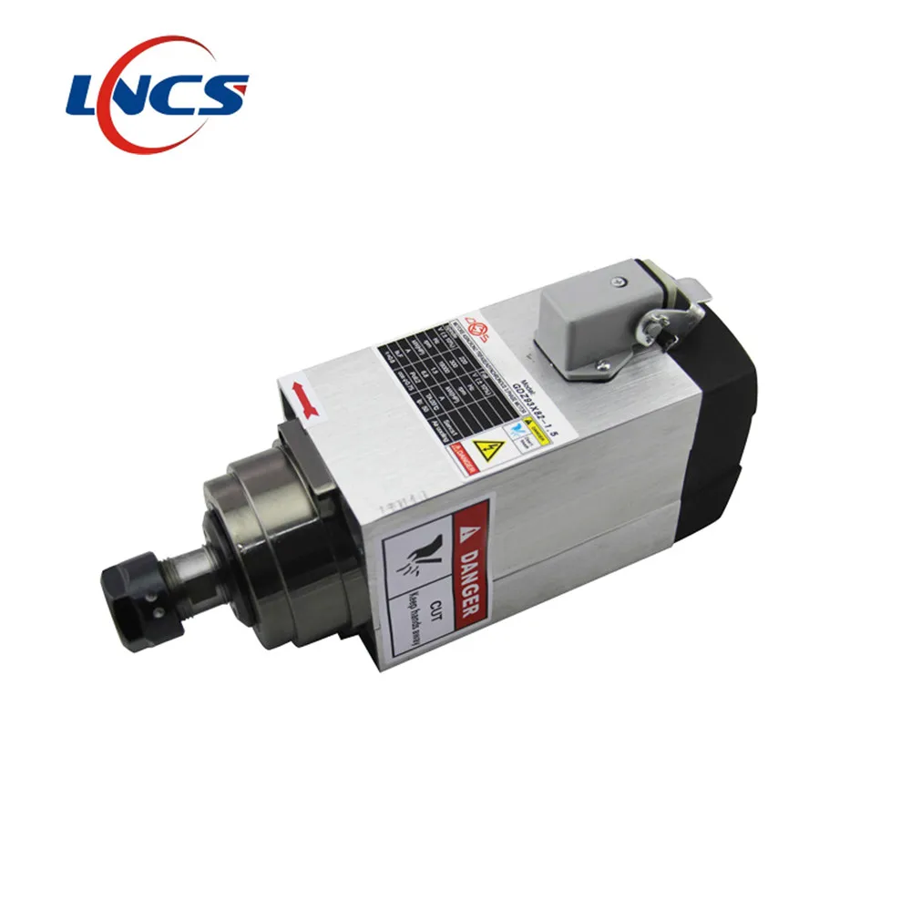 1.5 Kw Spindle Motor Air Cooled Electric Spindle For Cnc Router With ...