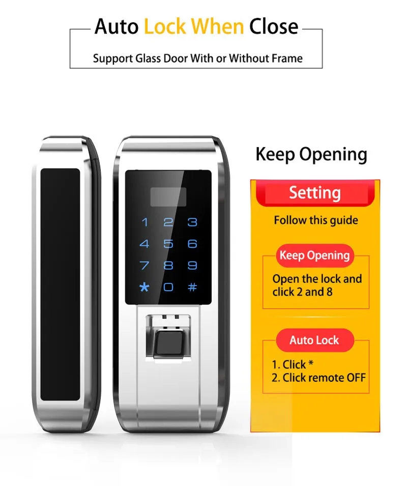 Electronic Deadbolt Wifi Electrified Lockset for Home Security