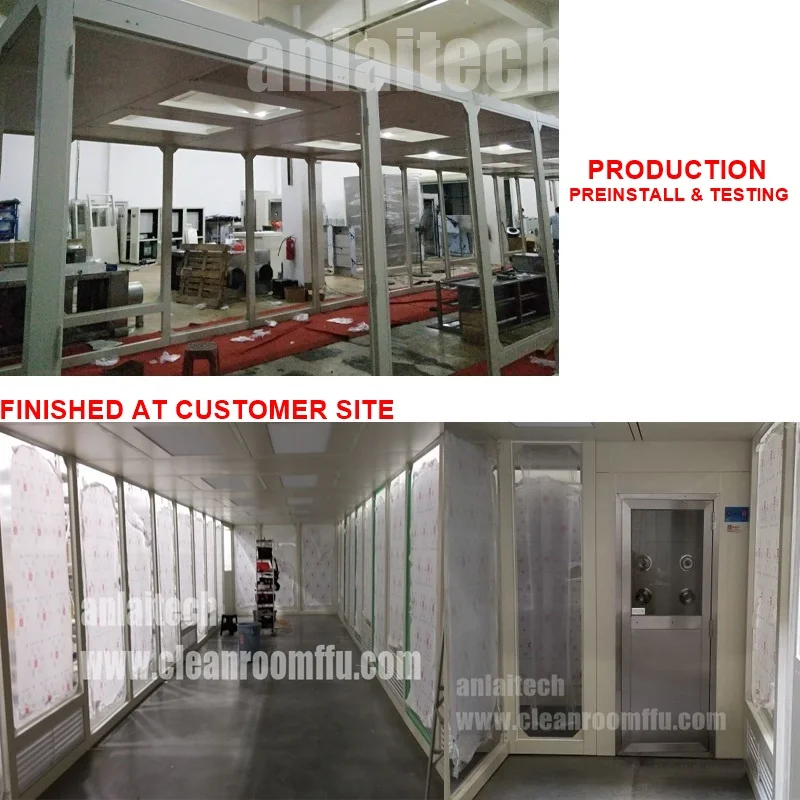 Modular Cleanroom for Sale - 100 Lab Clean Room Booth