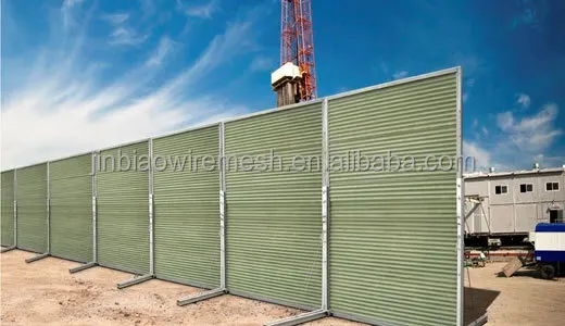 Portable Sound Barrier Walls For Construction Site Iso 9001 Factory ...