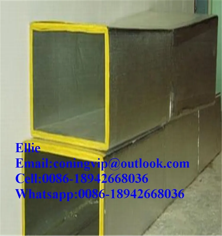Glass Wool Air Conditioner Duct Board/hvac Fiberglass Duct Board - Buy ...