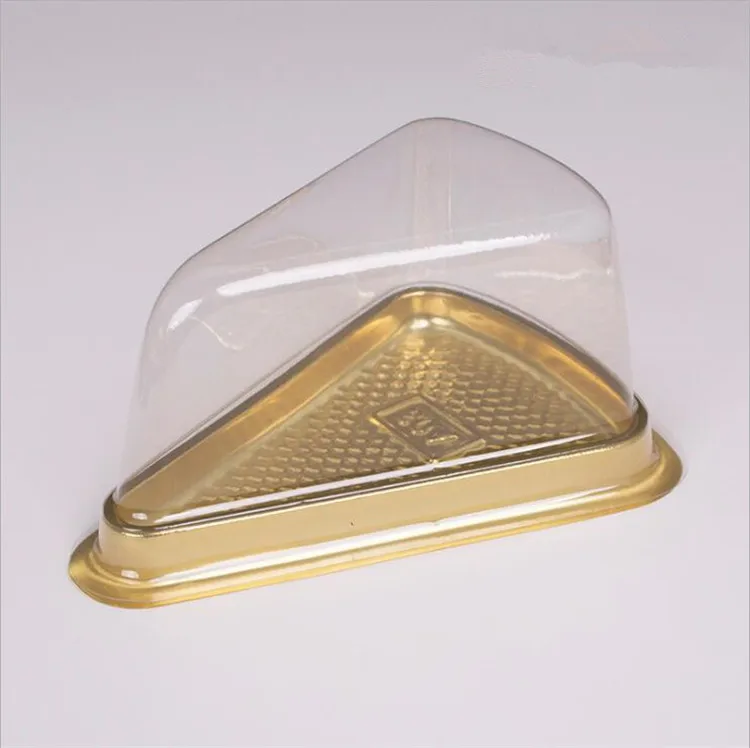 Disposable Plastic Cheesecake Sandwich Packaging Box