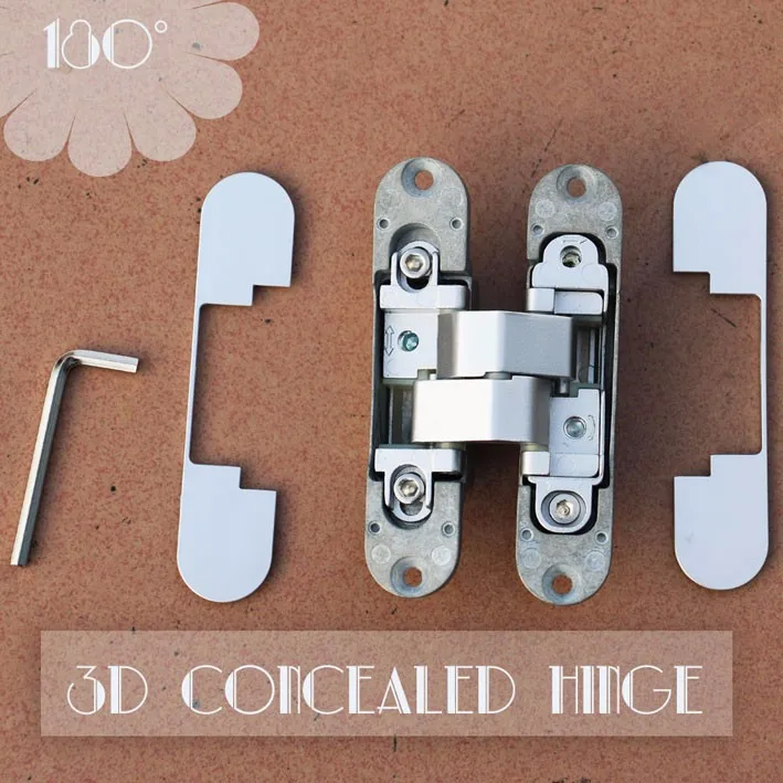 180 Degree Hinges Three Axis Hinge 3 Way Adjustable Concealed Hinges ...