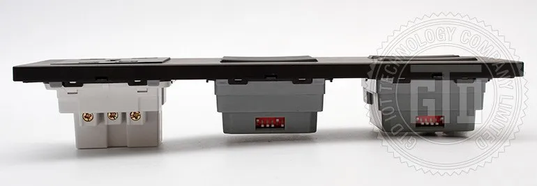 Modbus Protocol Integrated Smart Control Bedside Panel For Hotel Room ...