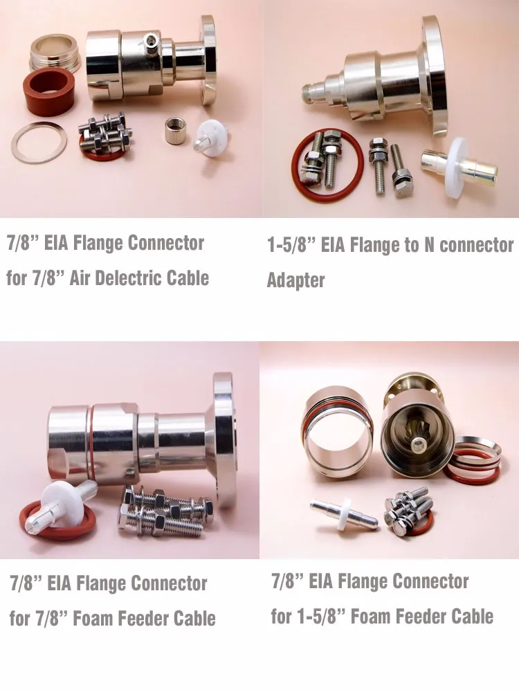 Rf Coax 7/8" Eia Flange Connector Adapter For 7/8'' Cable Ldf5-50a ...