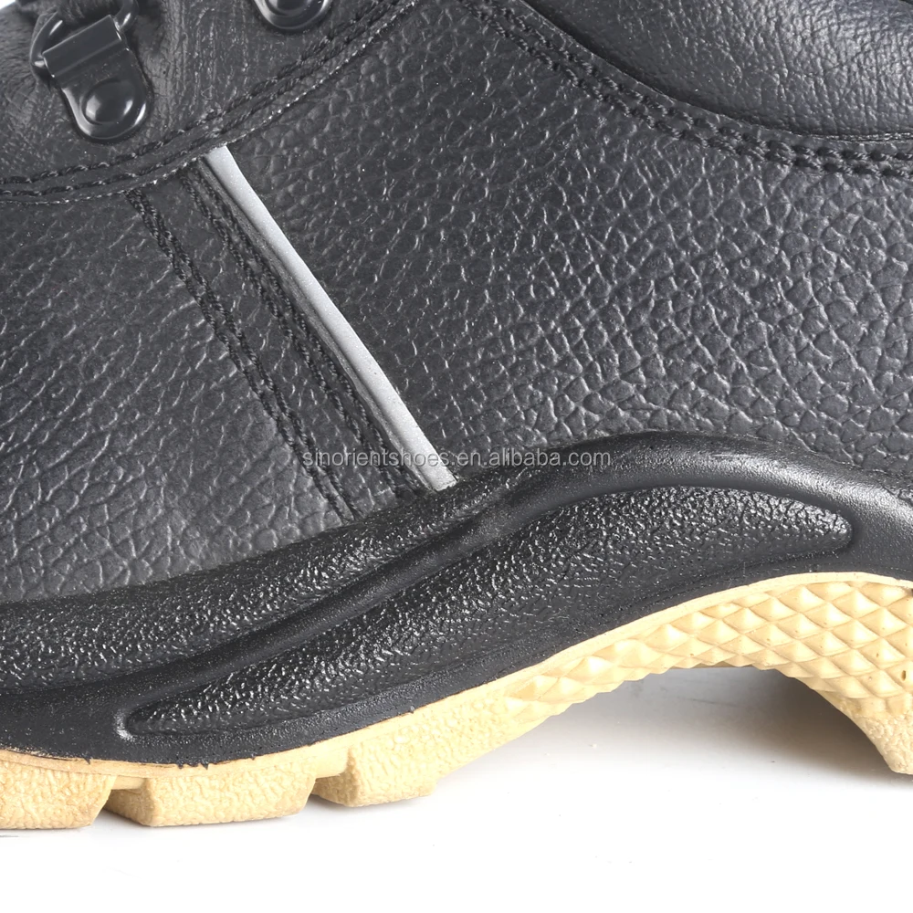 Black Executive Non Slip Oil Resistance Work Safety Shoes,Water-proof ...