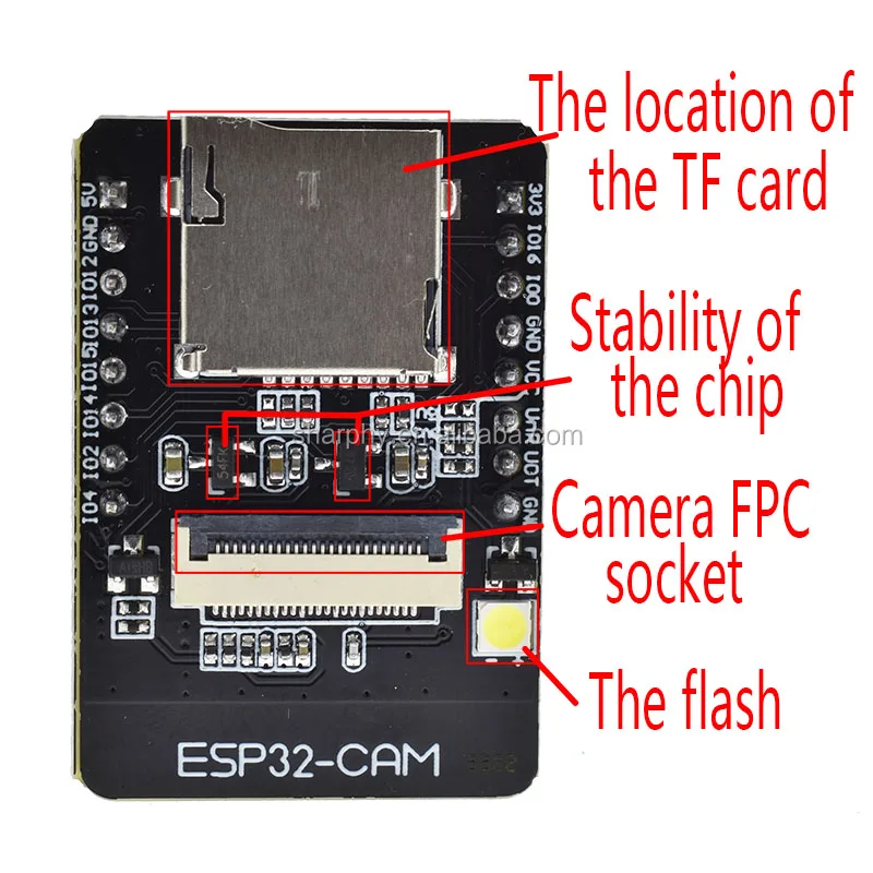 ESP32-CAM Development Board - Wifi Module with Camera
