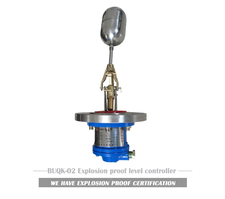 BUQK-02 Explosion Proof Float Ball Type Oil Water Level Controller Float Switch