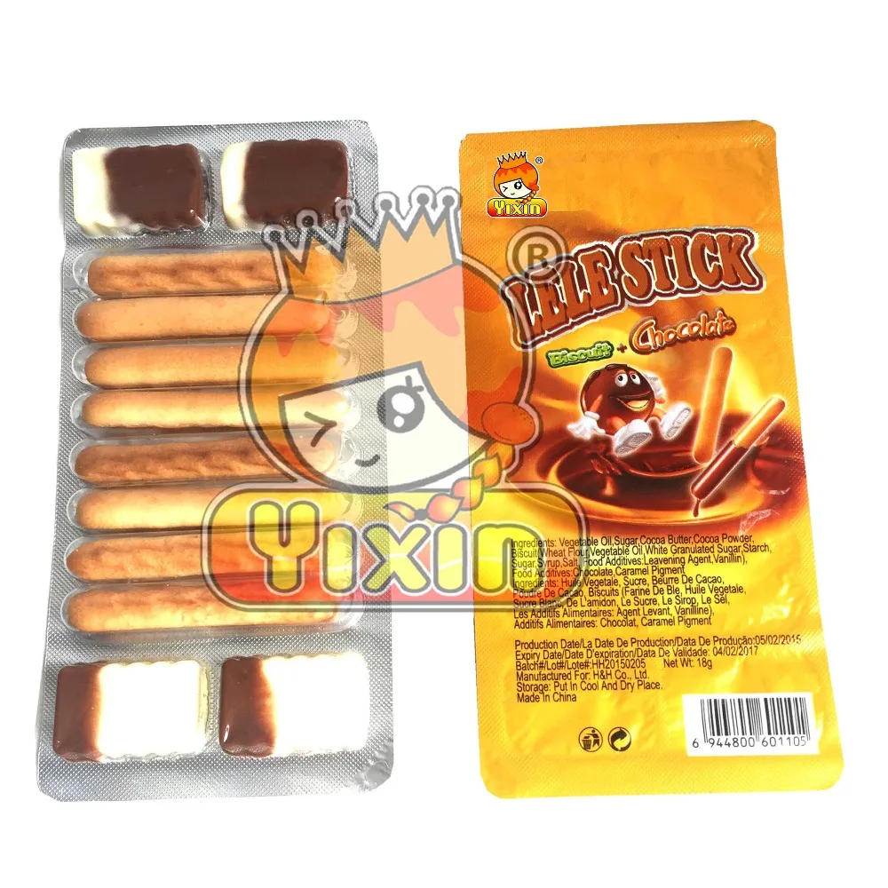 Lele Stick Biscuit With Chocolate - Buy Lele Stick Biscuit With ...