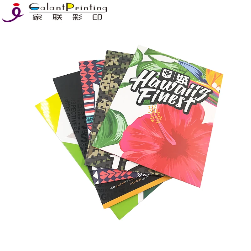 Custom Printing Black Logo A2 A3 A4 A5 Hardcover Folders