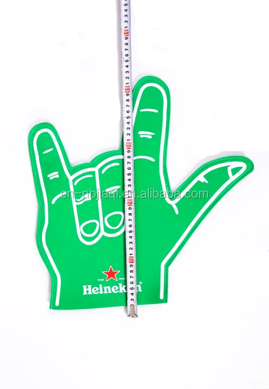 4mm EVA Foam Cheering Fingers - Giant Foam Hands for Promotions