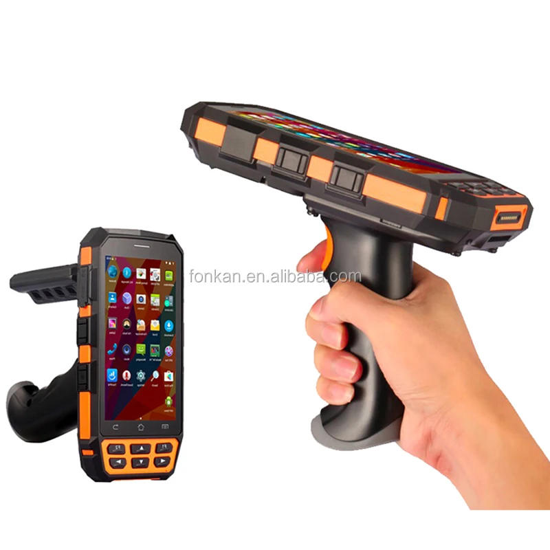 915mhz Long Range Rfid Handheld Pda Uhf Reader Android 7.0 Os Uhf ...