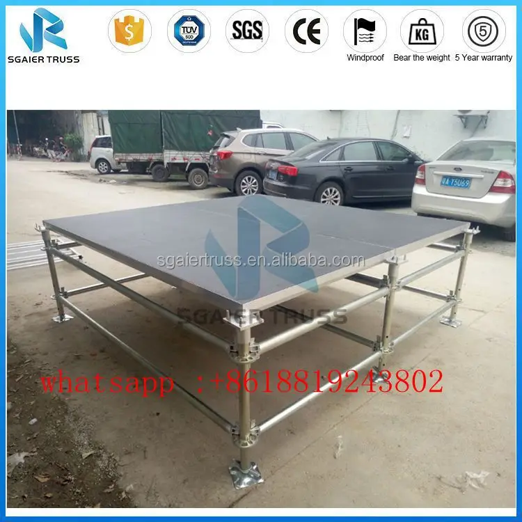 Aluminum Outdoor Event Concert Stage Riser Platform Design Layer Stage ...