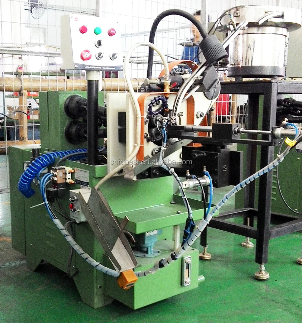 TOBEST Three Rollers Tube Fitting Screw Nipple Machine