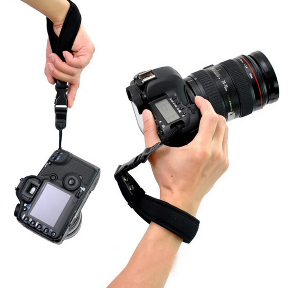 Neoprene Soft Quick Detachable Camera Wrist Hand Strap Dslr Camera Neck ...