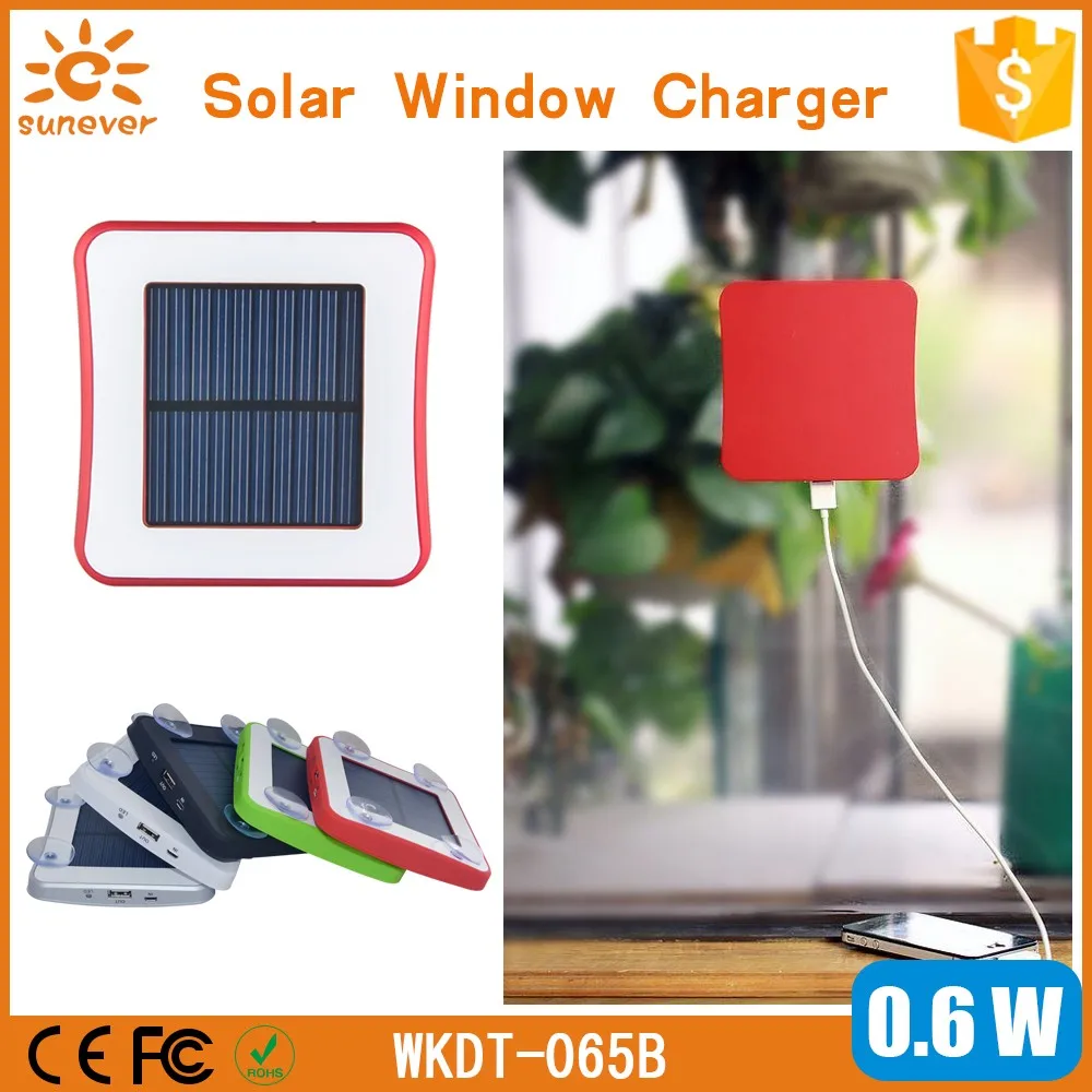 5200mah Waterproof Wireless Window Solar Charger Power Bank For Mobile ...