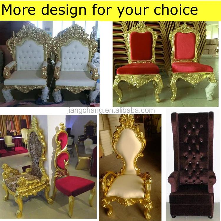 Wedding Bride Golden Crown Chair Jc-k57 - Buy Golden Crown Chair,Bride ...